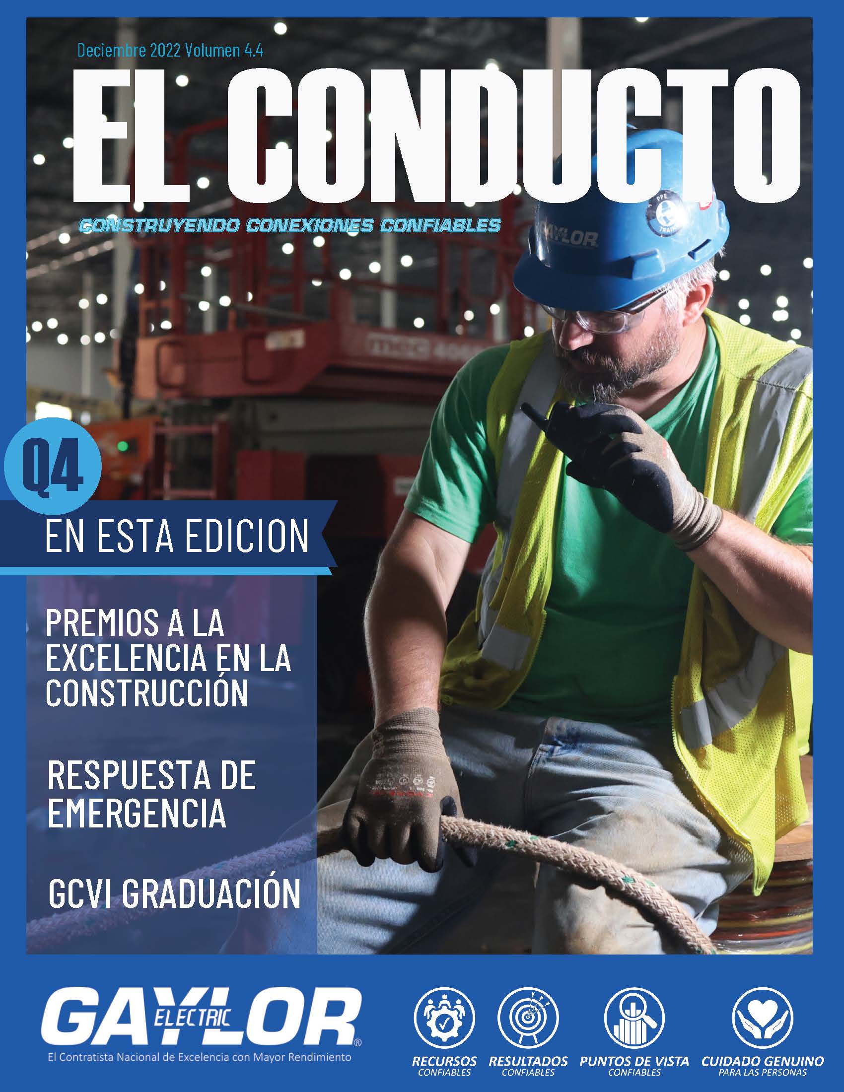 El Conducto Deciembre 2022 - Gaylor Electric