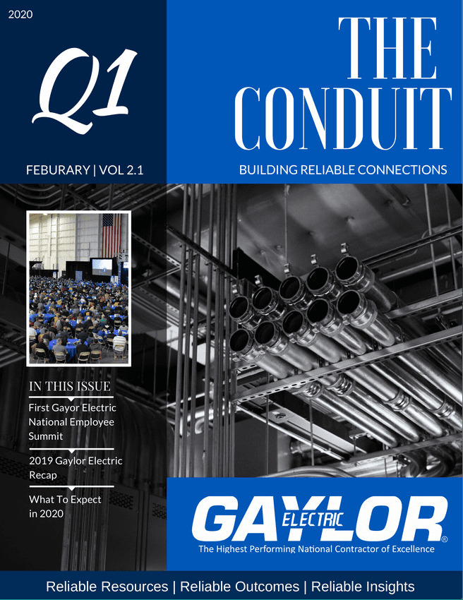 The Conduit, February 2020 - Gaylor Electric